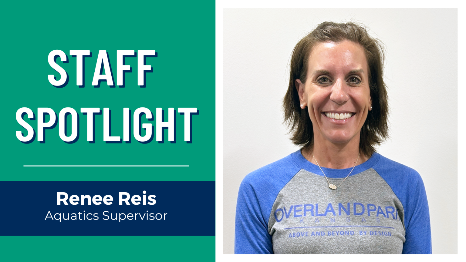 Staff Spotlight: Dive into City pool operations with Aquatics Supervisor Renee Reis - City of ...