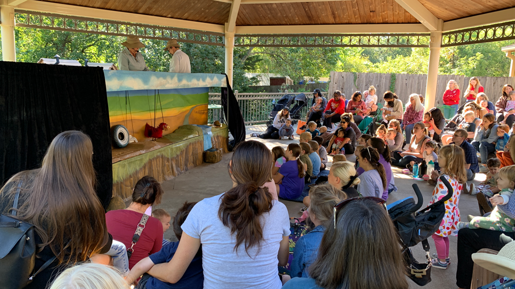 The Little Red Hen's Garden Puppet Show - City of Overland Park, Kansas